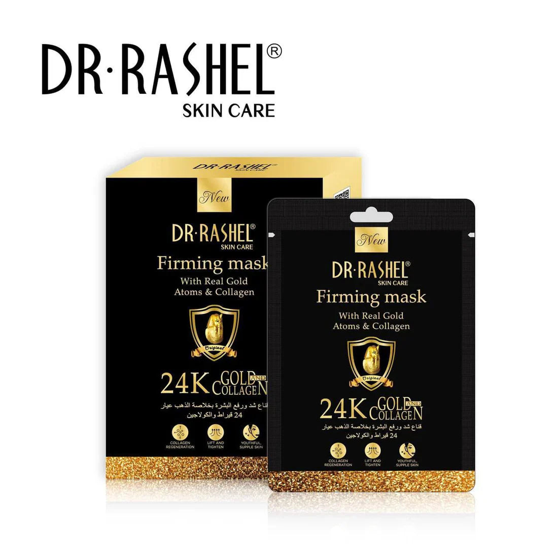 Dr.Rashel 24K Gold Collagen Firming Mask Sheet – Dr. Rashel Official ...